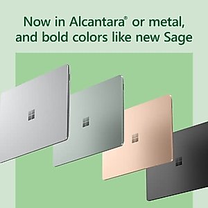 Microsoft Surface Laptop 5 (2022), 13.5" Touch Screen, Thin & Lightweight, Long Battery Life, Fast Intel i5 Processor for Multi-Tasking, 512GB Storage with Windows 11, Sage