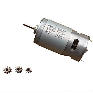 JIARUIXIN Universal 570 15000RPM Electric Motor RS570 12V High Power Motor Drive Engine Accessory for RC Car Children Ride on Toys Replacement Parts