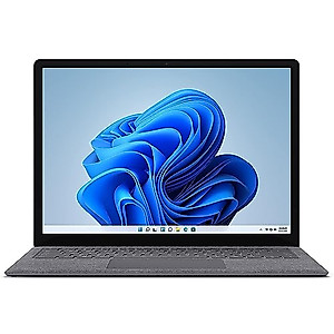Microsoft Surface Laptop 4 Commercial: Touchscreen Windows Laptop with AMD Ryzen 5 4680U, 16GB RAM, 256GB Removable SSD - Windows 10 Professional (Renewed)