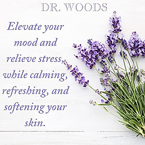 Dr. Woods Pure Lavender Castile Soap with Organic Shea Butter, 32 Ounce