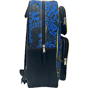 Fast Forward Kid’s Licensed 16” Large School Backpacks with Multiple Pockets (Batman)