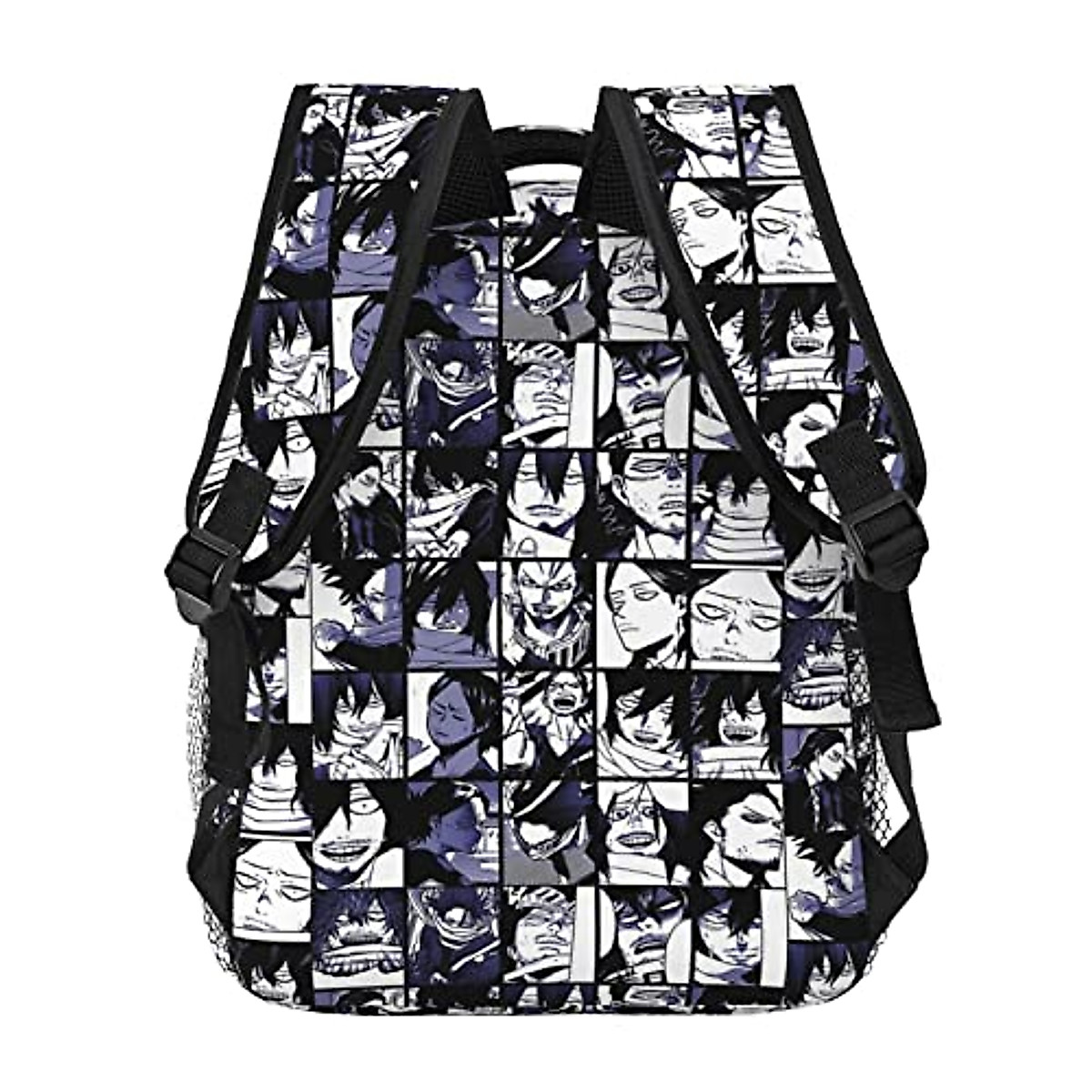 My Comics Hero Cartoon Academia Backpack, Polyester Anime Shoulders Backpacks, Fashion Bag, Custom Day Pack