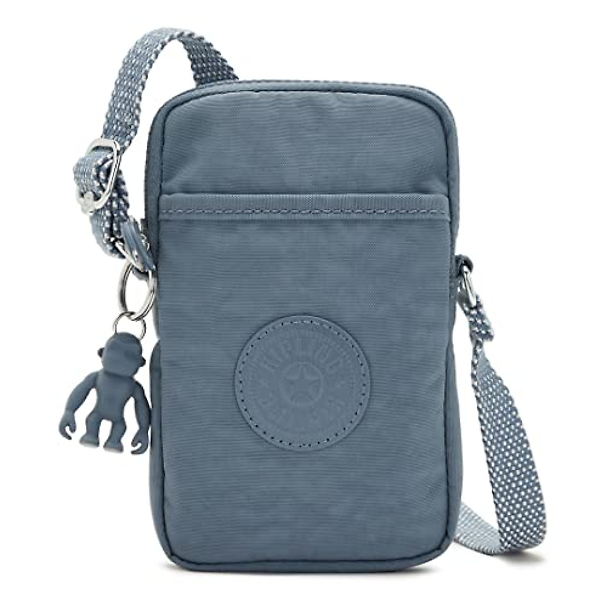 Kipling Women's Tally Minibag, Lightweight Crossbody Mini, Nylon Phone Bag, Brush Blue