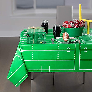 Kavoc 100 Sheets 20 x 14 Inch Football Tissue Paper Rugby Ball Wrapping Paper Sheets Bulk for Gift Wrapping Green Football Field Tissue Paper for Birthdays Party Gift Bag DIY Pompom Confetti Crafts