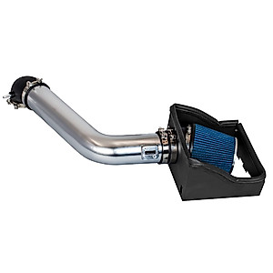 Cold Air Intake System with Heat Shield Kit + Filter Combo BLUE Compatible For 09-10 Ford F150 / 07-14 Ford Expedition/Lincoln Navigator 5.4L V8
