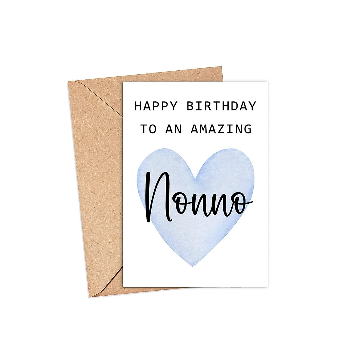 TunlaStore Happy Birthday To An Amazing Nonno Card - Cute Birthday Card For Nonno - Greeting Card - Amazing Nonno Card - Nonno Birthday Gift - Best Nonno Birthday Card - Gift Idea Happy Birthday