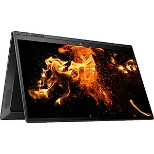HP Newest Envy x360 2-in-1 Laptop, 15.6" Full HD Touchscreen, AMD Ryzen 5 5625U 6-Core Processor, 32GB RAM, 512GB SSD, Backlit Keyboard, HDMI, Webcam, Wi-Fi 6, Windows 11 Home, Stylus Pen Included