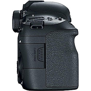 Canon EOS 6D Mark II Wi-Fi Digital SLR Camera Body with BG-E21 Battery Grip (Renewed)