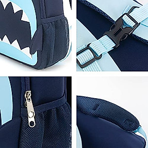 Kids Backpack for Toddler Boys Shark Backpack for Boys Kindergarten