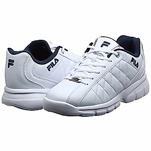 Fila Men's Fulcrum 3 Cross Trainer, White/White Navy, 11.5