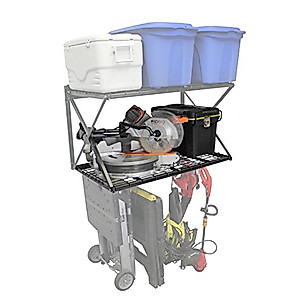 Proslat 63020 ProRack Heavy Duty Secondary Shelf, Charcoal Granite, 48" x 28"