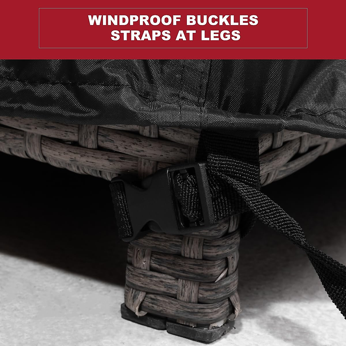 Outdoor Patio Seating Storage Bench Cover Waterproof for Keter Solana 70 Gallon Storage Bench Deck Box and 2 Seater Sofa Couch Loveseat Furniture,with Drawstring,56Wx25Dx34H Inch-ClawsCover