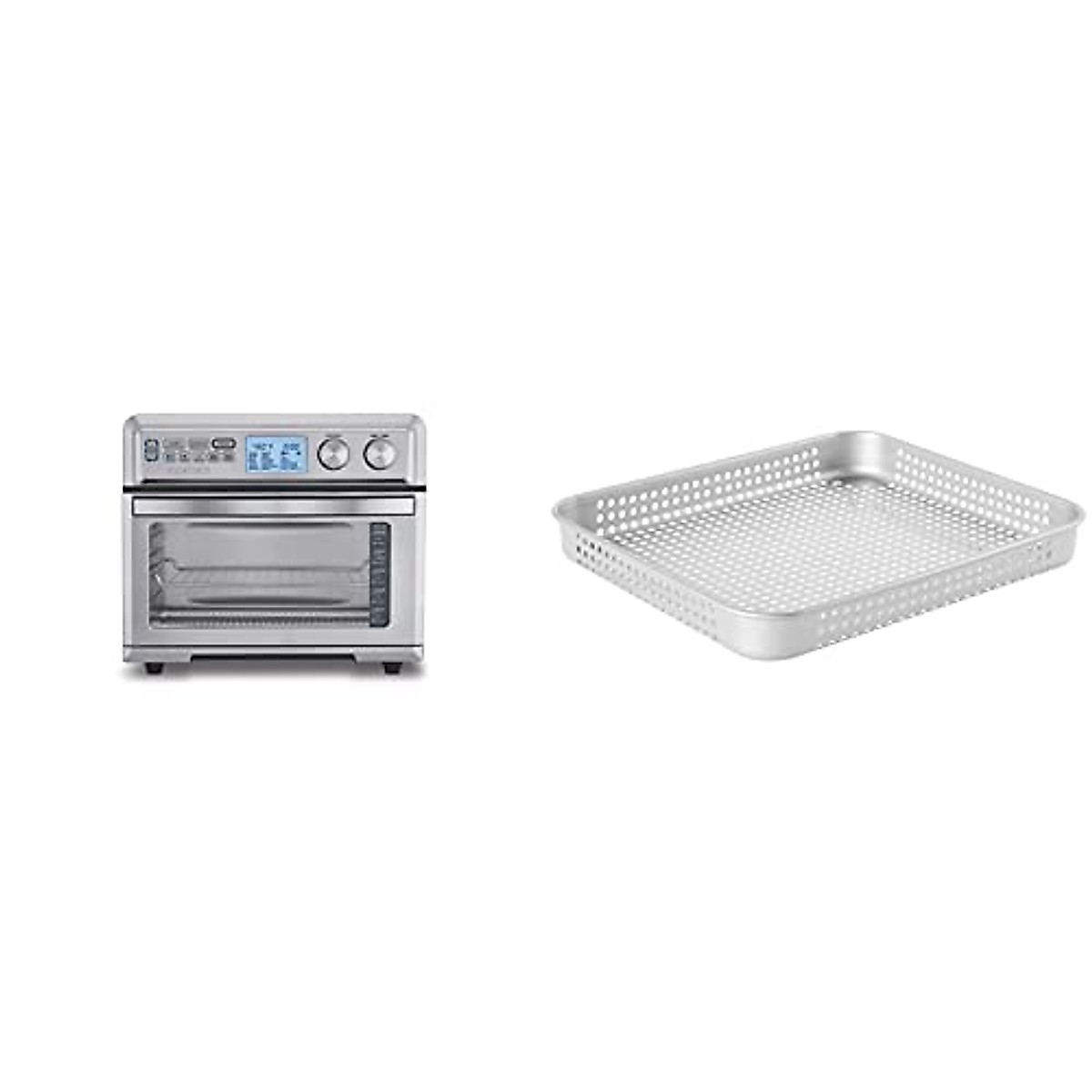 Cuisinart TOA-95 Digital AirFryer Toaster Oven, Premium 1800-Watt Oven & ANS-TOA2528 Non-Stick Airfryer Basket