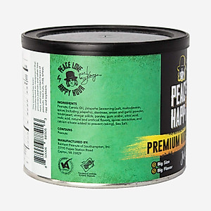 Jalapeno Premium Virginia Peanuts, 10 oz can