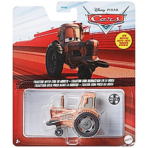 Pixar Cars Tractor with Tire in Mouth, Metal Series 1:55 Scale