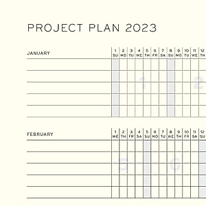 LEUCHTTURM1917 - Weekly Planner & Notebook Softcover Medium (A5) 2023, Navy (Jan 1 - Dec 31, 2023)