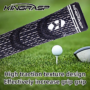 Lehui KINGRASP Golf Grips, Standard/Midsize, Golf Grips Set of 13(Free 13 Tapes), Anti-Slip Rubber Golf Club Grips, 8Colors Optional (Blue, Midsize)
