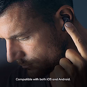 Palm Buds Pro, Lightweight and Comfortable True Wireless Noise Cancellation Earbuds, Deep Bass, 6-Microphones, Hybrid ANC, Ambient Mode, Clear Calls, IPX4 Water Resistant, 24h+ Playtime, Bluetooth 5