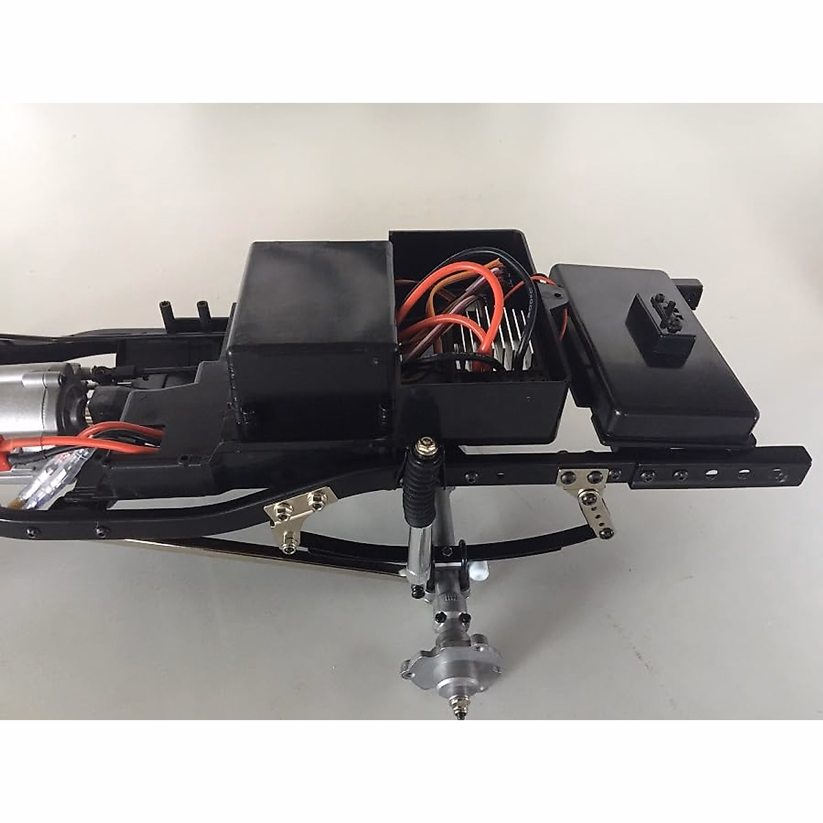 wheelfun HG 1/10 4WD RC Pickup Truck 4X4 Rally Car Racing Crawler KIT Model Chassis Gearbox White