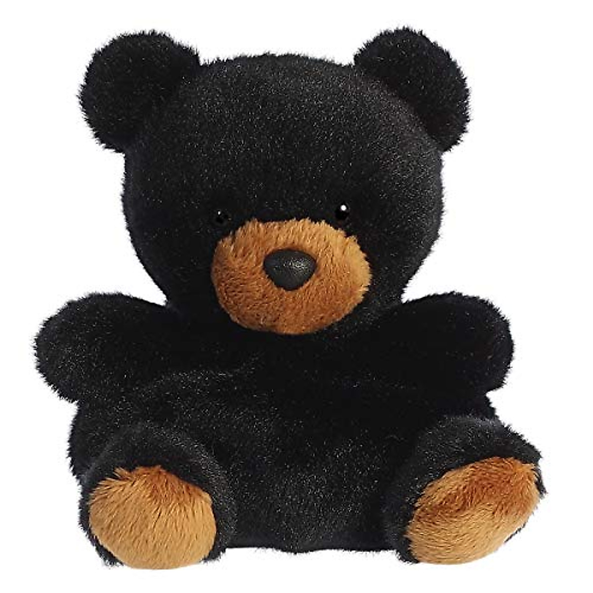 Aurora® Adorable Palm Pals™ Sleepy Bear™ Stuffed Animal - Pocket-Sized Play - Collectable Fun - Black 5 Inches