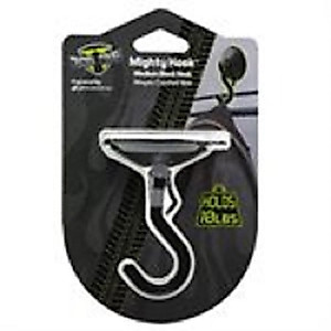 Bracketron Heavy Duty Vacuum Suction Cup MightyHooks Specialized for Many Surfaces - Kitchen, Bathroom & Home or Auto Organization (2 Pack)(Large/Chrome)