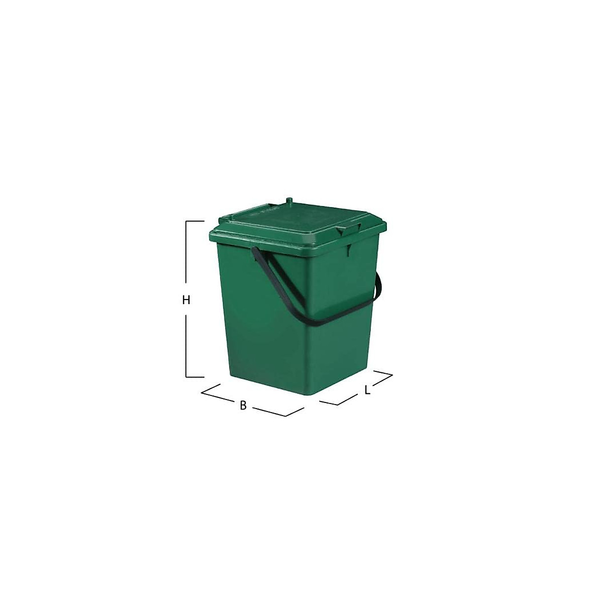 Graf Compost Bin 8 Litre Green