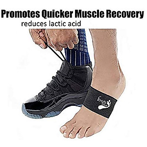 FOOTS LOVE 2 Plantar Fasciitis Braces/Sleeves. Foot Care, Heel Spurs, Feet Pain Relief, Flat & Fallen Arches, High Arch, Flat Feet. (1 Pair Black - One Size Fits All),2 Count (Pack of 1)