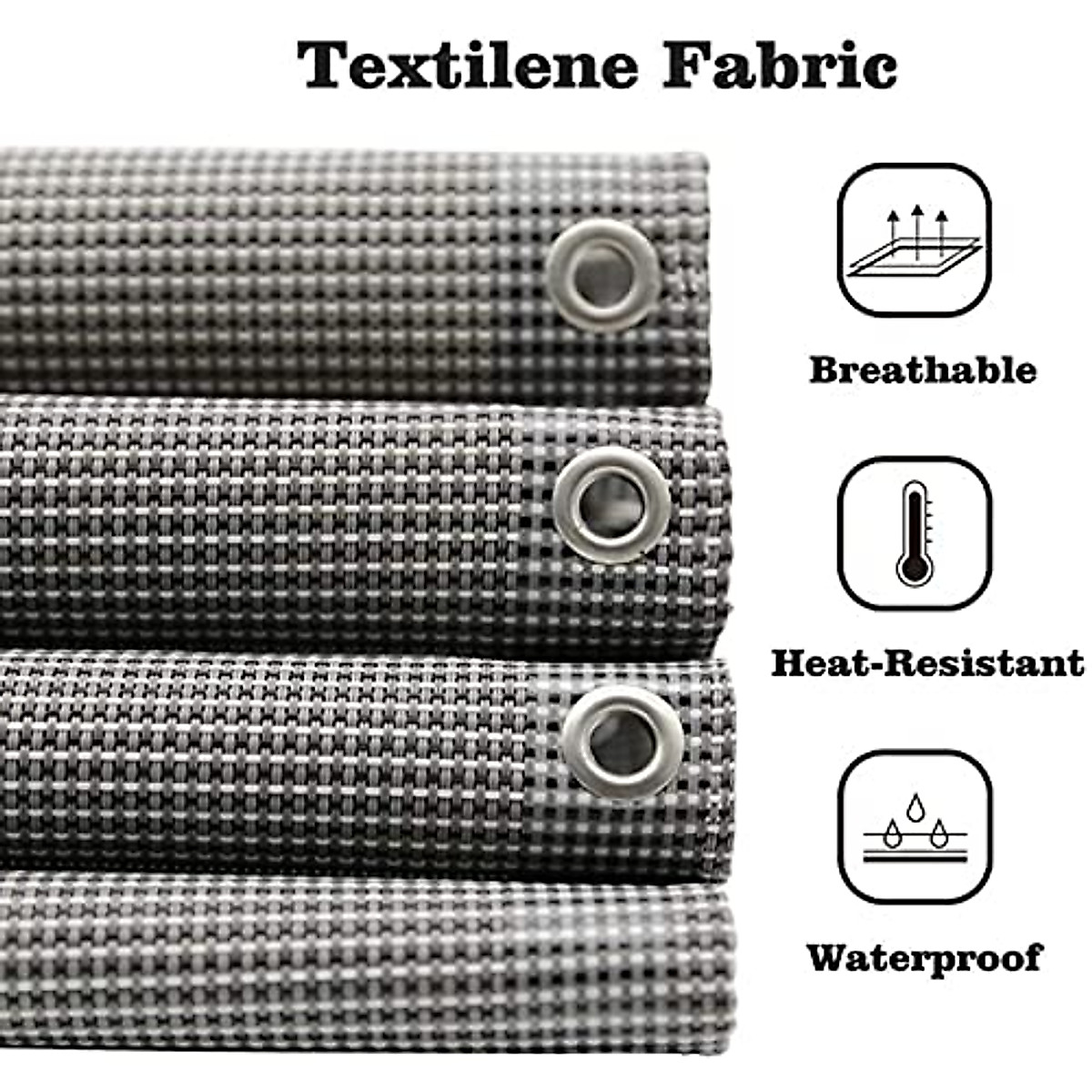 IKEPAHOK Gravity Chair Replacement Fabric, Zero Gravity Lounge Chair Recliners Repair Tool Cloth Part for Outdoor Patio Yard Beach Pool Lawn Camping Reclining Mesh Canvas for Anti-Gravity Chair