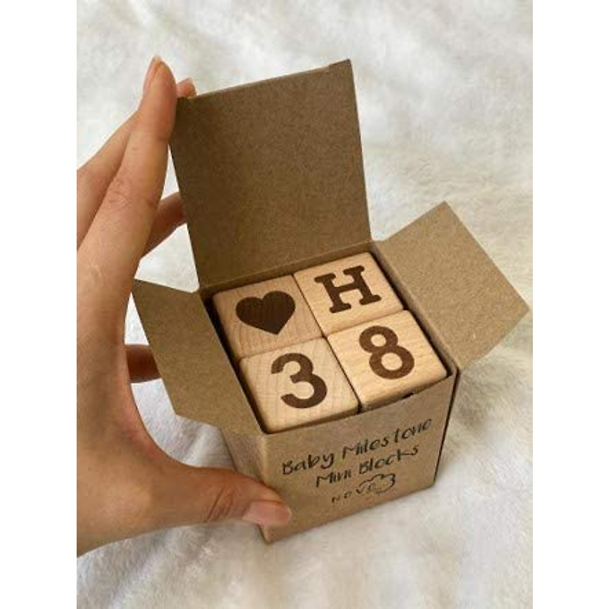 Milestone Mini Blocks | Pregnancy + Newborn +Toddler + Weekly + Monthly + Yearly Age + School Grade + First Holidays