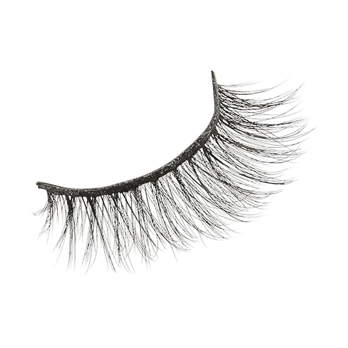 KISS Magnetic Eyeliner False Eyelashes, Entice', 12 mm, Includes 1 Pair Of Magnetic Lashes, Magnetic Lash Eyeliner, Contact Lens Friendly, Easy to Apply, Reusable Strip Lashes