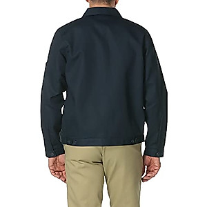 Dickies mens Unlined Eisenhower Jacket, Dark Navy, Large/Regular