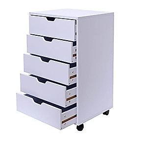 ZSEDP 5 Layers Storage Cabinet for Clothes Durable Wardrobe Closet Drawers for Office Bedroom Home Furniture Storage Organizer