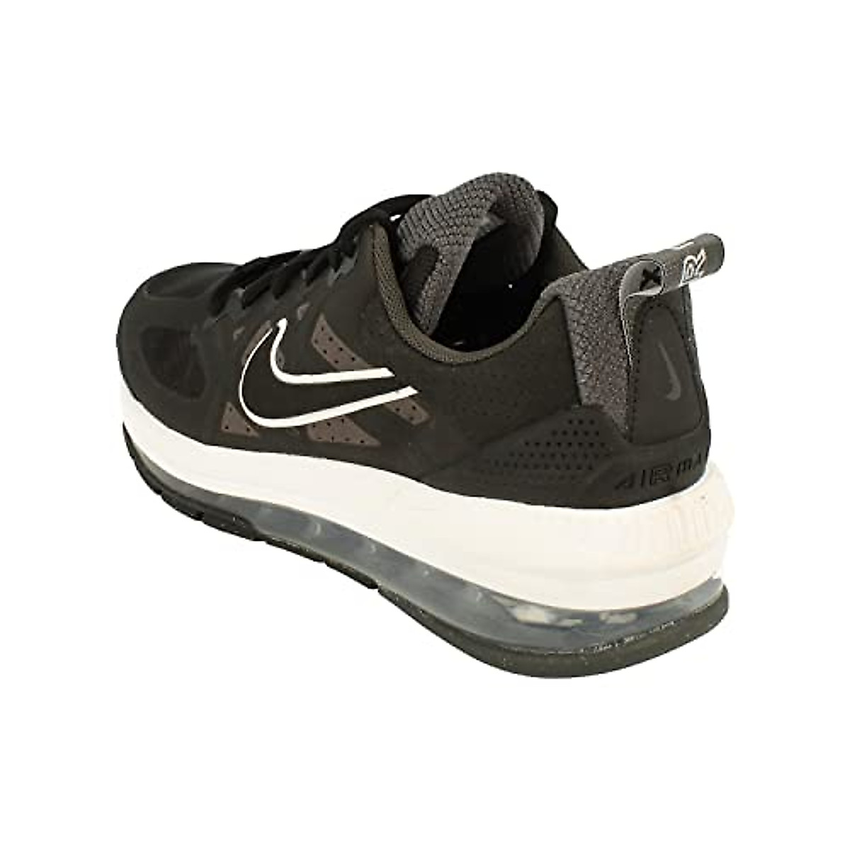 Nike Womens Air Max Genome Running Trainers CZ1645 Sneakers Shoes (UK 4 US 6.5 EU 37.5, Black Metallic Anthracite White 002)
