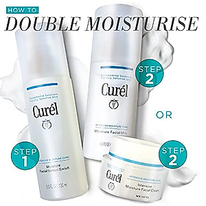 Curel Japan Skin Care Hydrating Water Essence Toner, Water Based Face Moisturizer for Dry Skin, Serum for Face, 5 oz