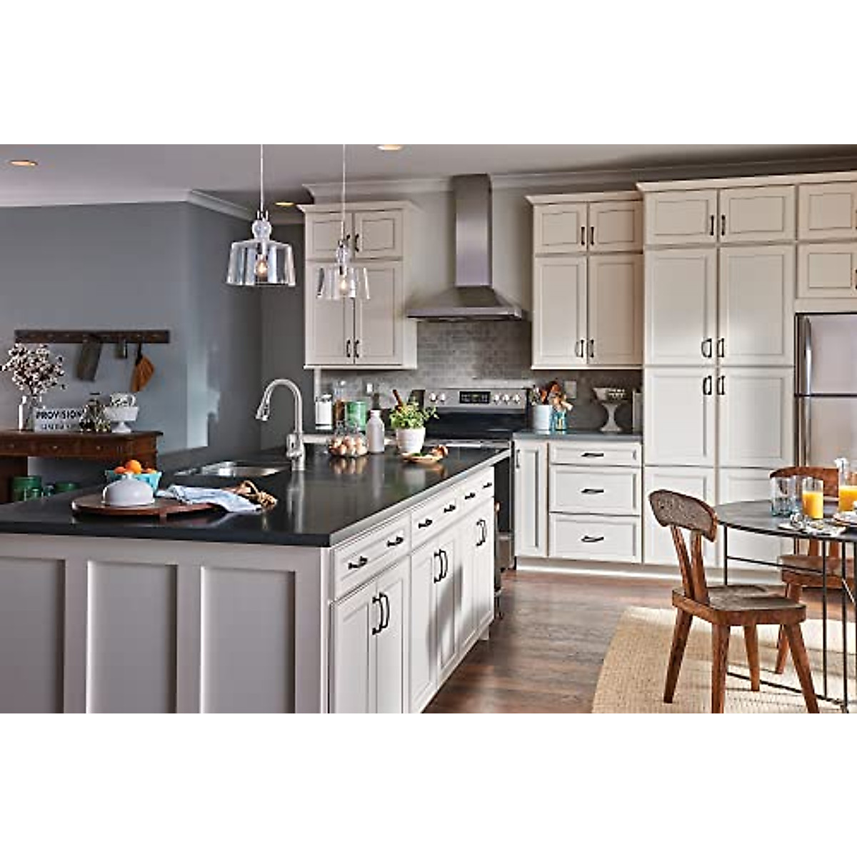 Moen Brantford Spot Resist Stainless One-Handle Pulldown Kitchen Faucet Featuring Power Boost and Reflex, 7185SRS