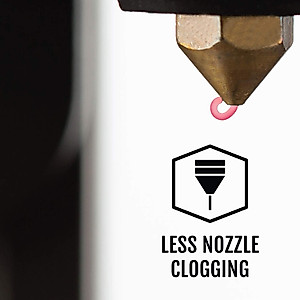 HATCHBOX Temperature Color Changing PLA 3D Printer Filament, Dimensional Accuracy +/- 0.03 mm, 1 kg Spool, 1.75 mm