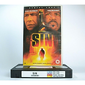 Sin: Columbia (2003) - Crime Thriller - Large Box - G.Oldman/V.Rhames - Pal VHS
