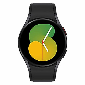 SAMSUNG Galaxy Watch5 Bespoke Edition 40mm Bluetooth Smartwatch, Body, Health, Fitness, Sleep Tracker, Improved Battery, Sapphire Crystal Glass, US Version, Graphite Ridge Sport Band, Black