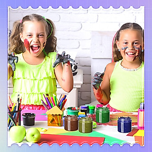 Aoriher 150 Pcs Plastic Container Jars with Lids Round Cosmetic Jars Empty Plastic Container for Lotion, Cream, Ointments, Makeup, Eye Shadow, Rhinestone, Samples, Pot, Travel Storage(2 oz,Black)