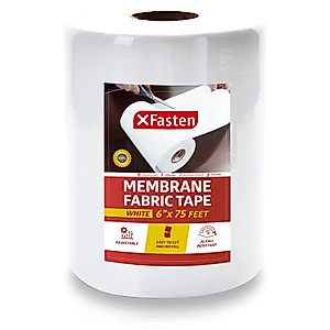XFasten Waterproofing Membrane Sheet, 6” x 75 Ft Shower Waterproofing Membrane Tape for Underlayment Tile, EPDM Underlayment, Cement Board Tape