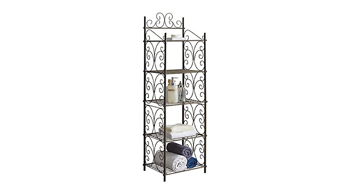 Kings Brand 5 Tier Storage Shelf - Maximize Your Space