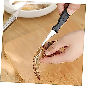 Seafood Tools 4pcs Shrimp Thread Cutter Crab Scissors Debarking Tool Oyster Opener Household Tools Shrimp Peeler Tool Shrimp Line Peeler Shrimp Remover Cutter Shrimp Line Cutter