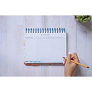 Posh: Deluxe Organizer 17-Month 2020-2021 Monthly/Weekly Planner Calendar: Garden Creatures
