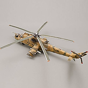 Mil Mi 24 Hind D/E Russian Helicopter Model Kit Scale 1:72 - Attack Gunship Mi24 Crocodile Building Kits 1/72 Assembly Instructions in Russian Language