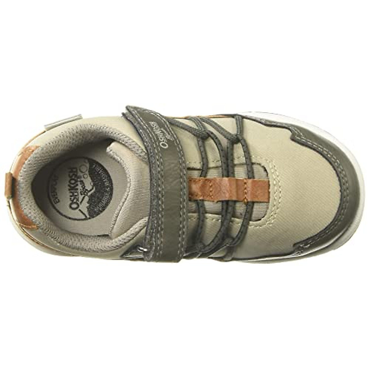 OshKosh B'Gosh Boys EverPlay Soley Sneaker, Khaki, 5 Toddler