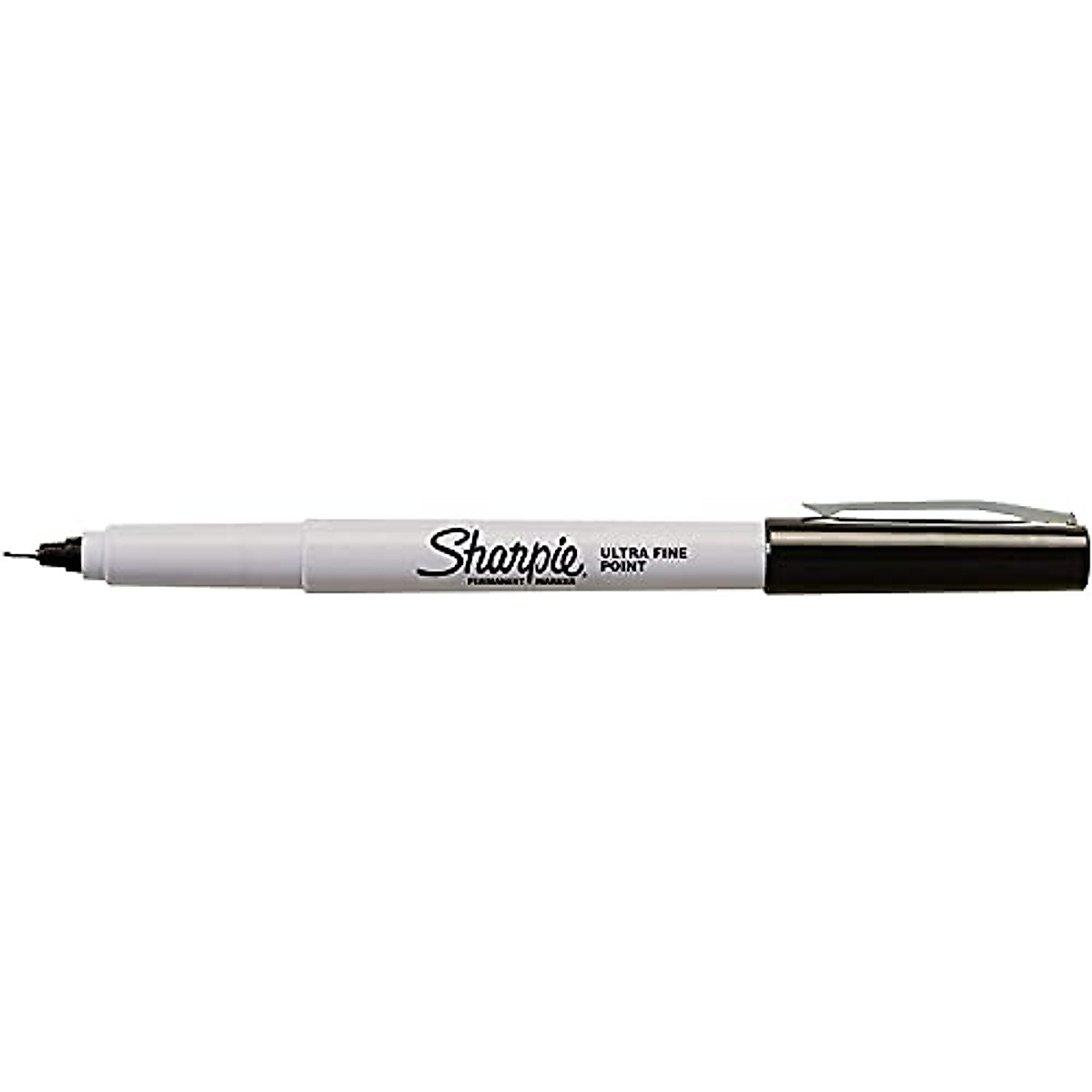Sharpie 37001 Permanent Markers H7MS4 , Ultra Fine Point, Black, 24 Count