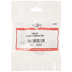 Briggs & Stratton Genuine 398187 Carburetor Float