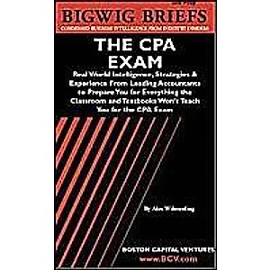 The CPA Exam: Real World Intelligence, Strategies & Experience From Leading Accountants to Prepare You for Everything the Classroom and Textbooks ... the CPA exam (Bigwig Briefs Test Prep series)