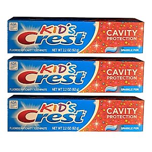 Crest Kids Crest Toothpaste - Cavity Protection, 6.6 Oz (3 Pack)