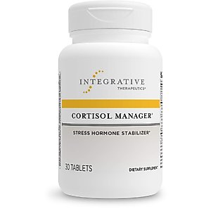 Integrative Therapeutics - Cortisol Manager - Supplement with Ashwagandha and L-Theanine - Supports Relaxation & Calm to Support Restful Sleep* - 30 Tablets